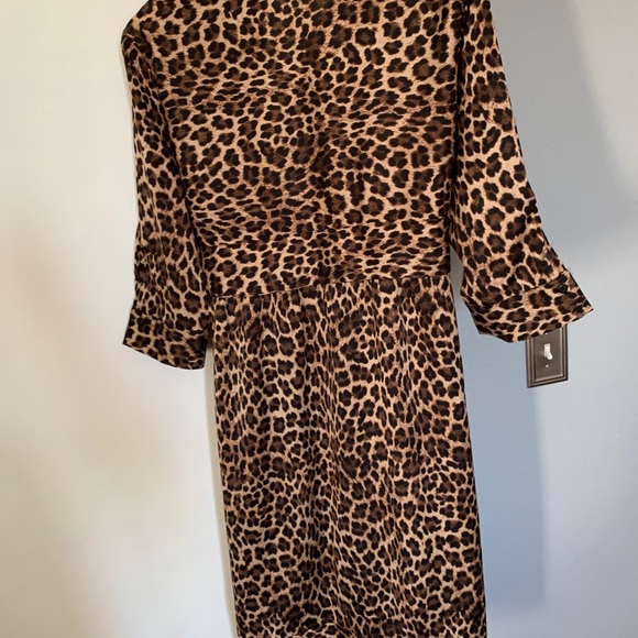 Zara | Dresses | Zara Leopard Print Dress | Poshmark